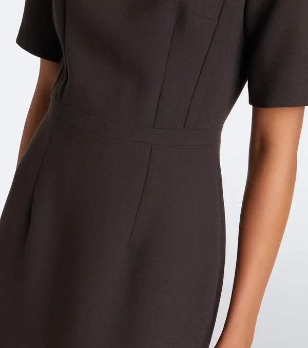 EMILIA WICKSTEAD Valletta Wool Midi Dress