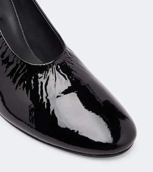 TOTEME Patent Leather Pumps - Black