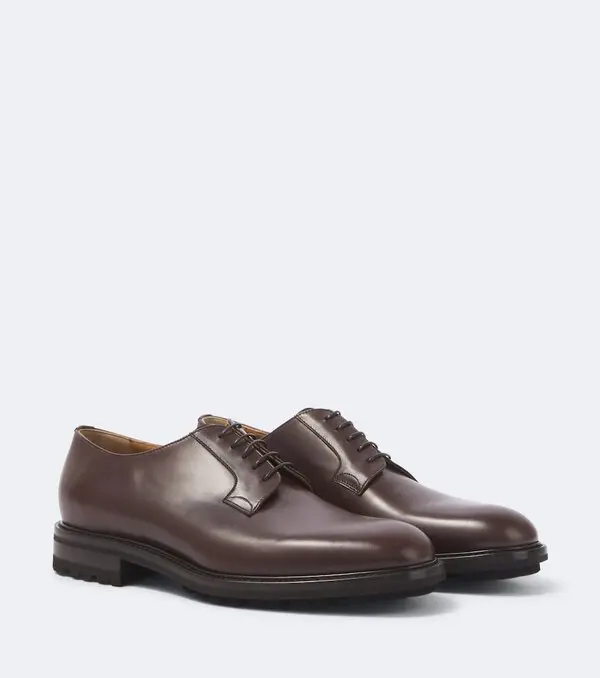 Kiton Leather Derby Shoes