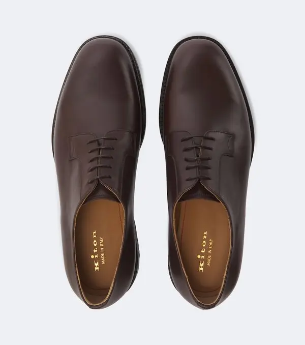 Kiton Leather Derby Shoes