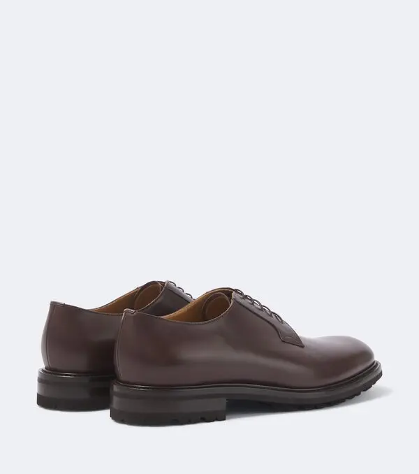 Kiton Leather Derby Shoes