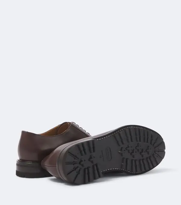 Kiton Leather Derby Shoes