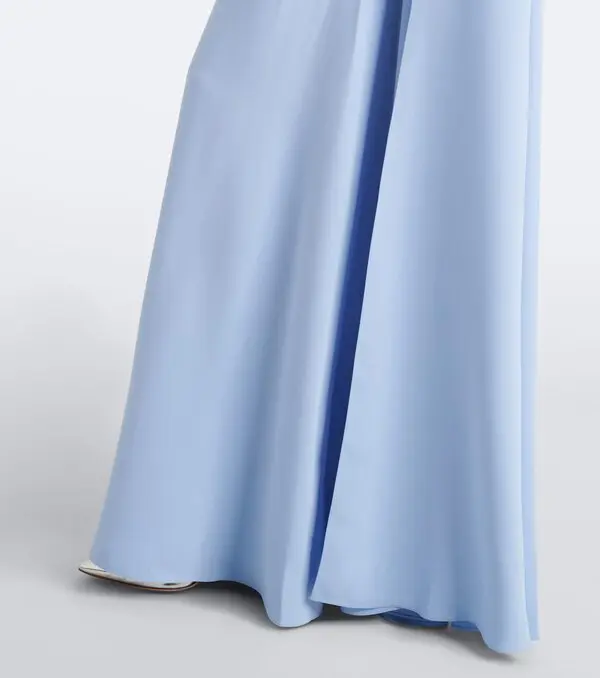 Carolina Herrera Embellished Crêpe Gown