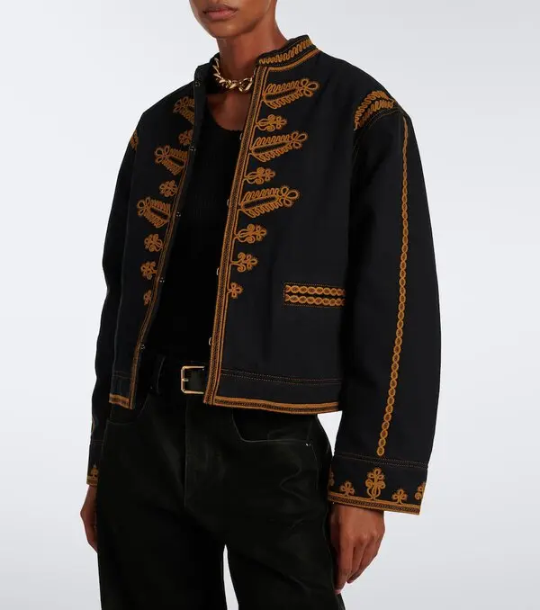 MARANT ETOILE Emalia Embroidered Jacket