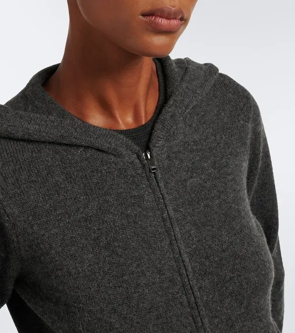 Max Mara Cashmere Zip-up Hoodie