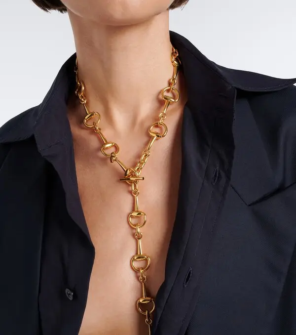 Gucci Horsebit Necklace