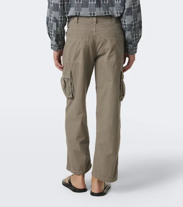 ERL Cotton Seersucker Cargo Pants