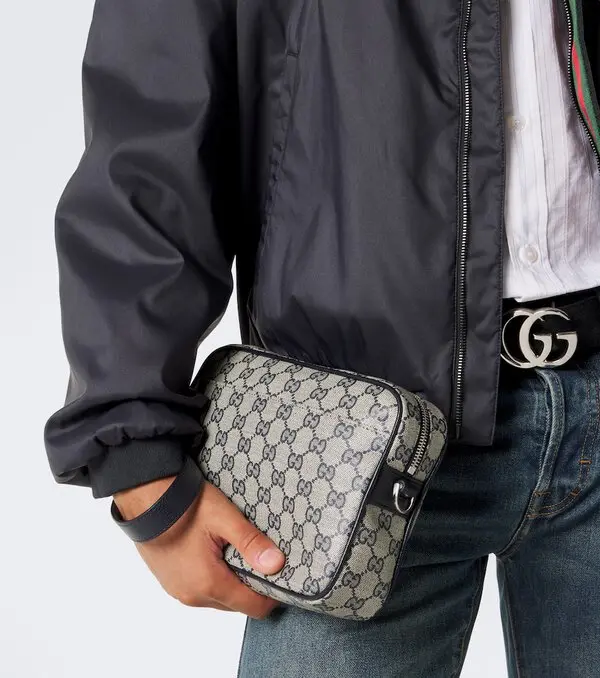 Gucci Essence Small Gg Canvas Crossbody Bag