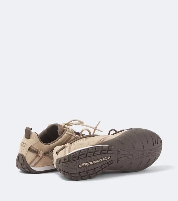 Balenciaga Radar Velvety Sneakers - Beige