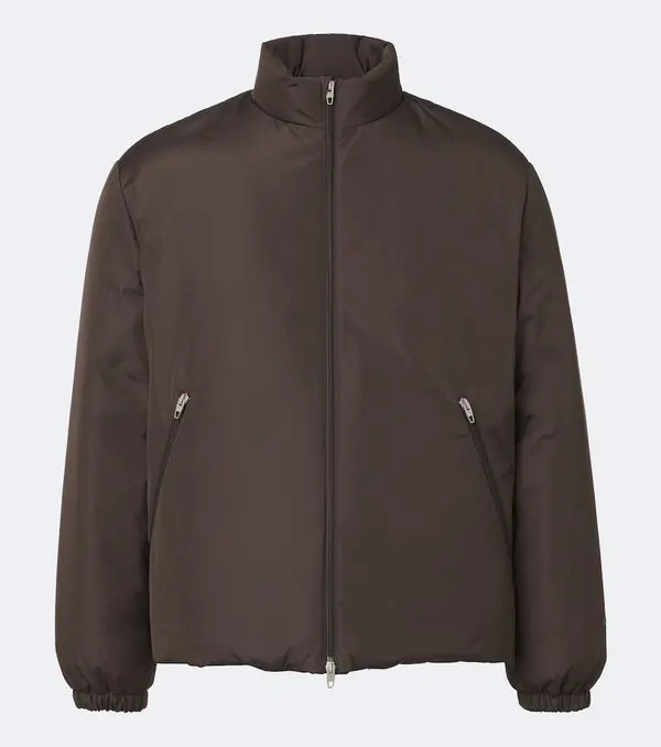 JIL SANDER Technical Down Jacket - Brown
