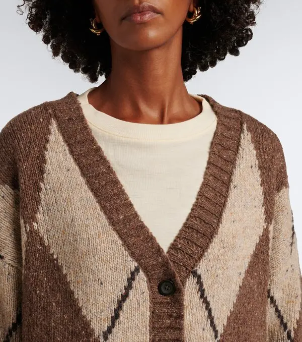 Altuzarra Ramblers Wool And Alpaca-blend Cardigan