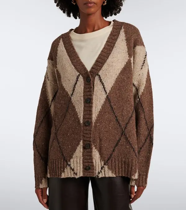 Altuzarra Ramblers Wool And Alpaca-blend Cardigan