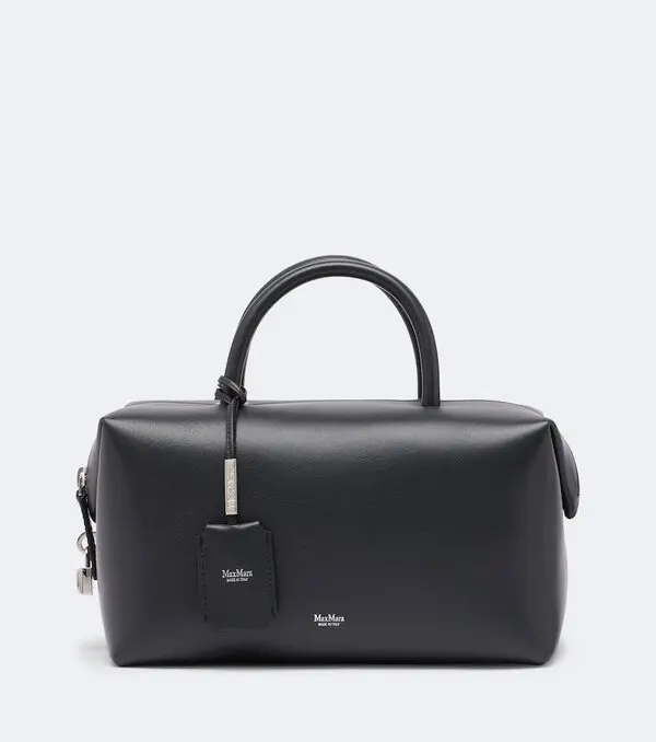 Max Mara Leather Top-handle Bag - Grey
