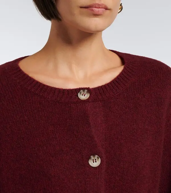 Arch4 Rosanna Cashmere Cardigan - Burgundy