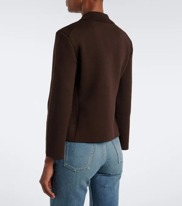 Saint Laurent Knitted Wool Cardigan