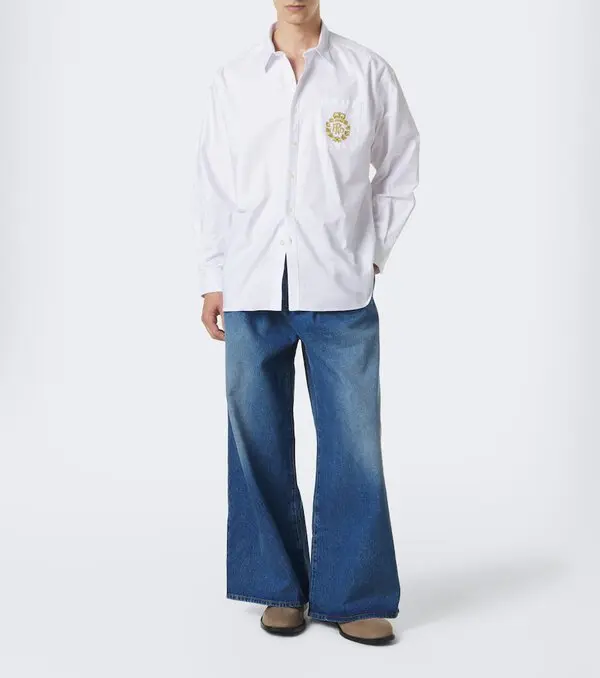 ERL Embroidered Cotton Shirt