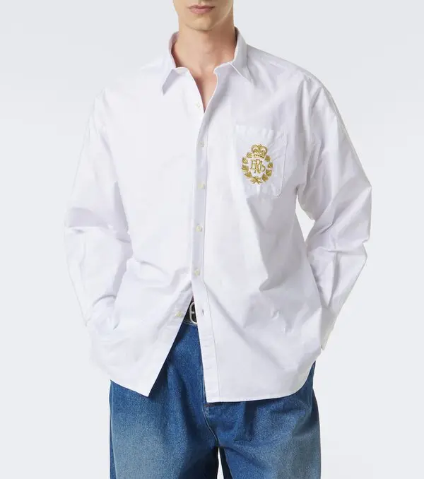 ERL Embroidered Cotton Shirt