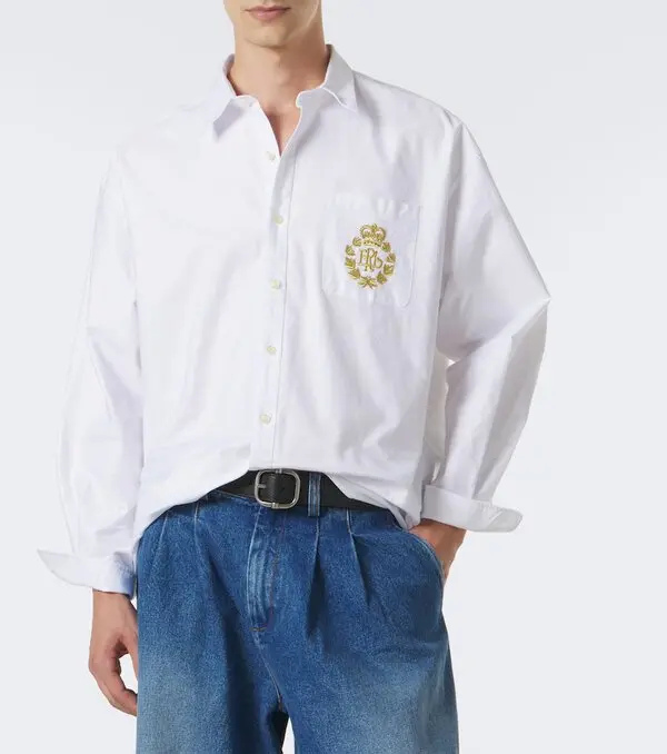 ERL Embroidered Cotton Shirt