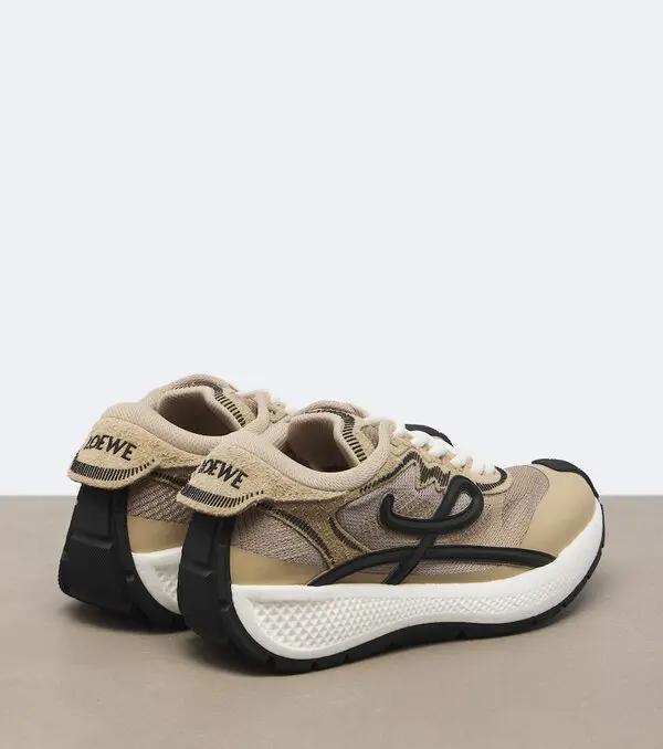 Loewe Pogo Mesh-trimmed Sneakers