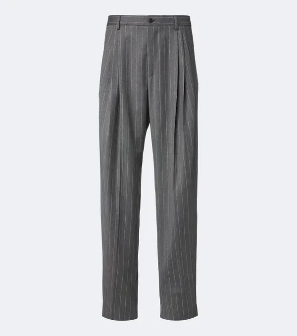 Dolce & Gabbana Pinstripe Virgin Wool Suit Pants