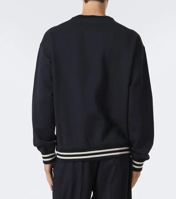 Dolce & Gabbana Logo Embroidered Sweatshirt