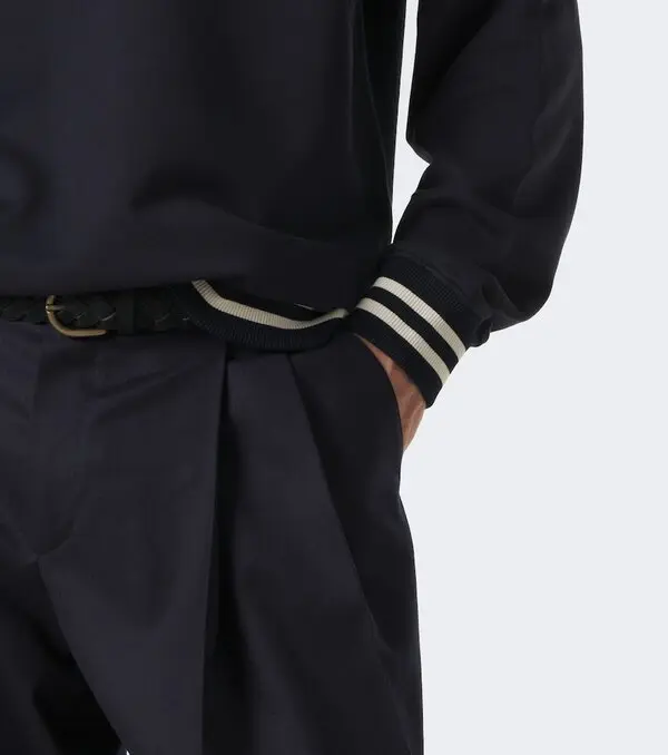 Dolce & Gabbana Logo Embroidered Sweatshirt