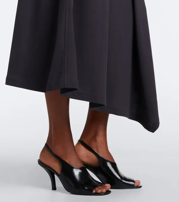 LEMAIRE Cotton Jersey Crêpe Midi Dress