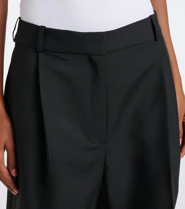 RÓHE Wool And Mohair Capri Pants