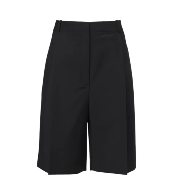 RÓHE Wool And Mohair Capri Pants - Black