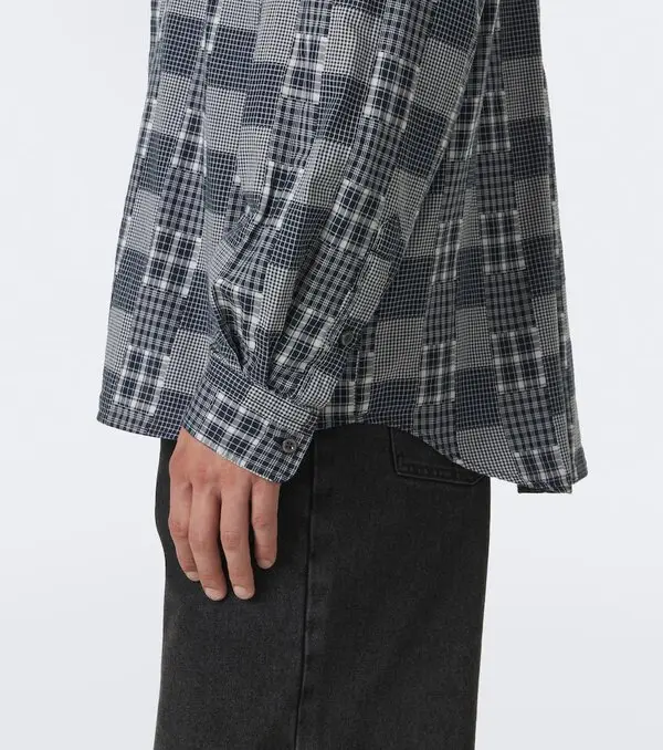 ERL Plaid Cotton Shirt