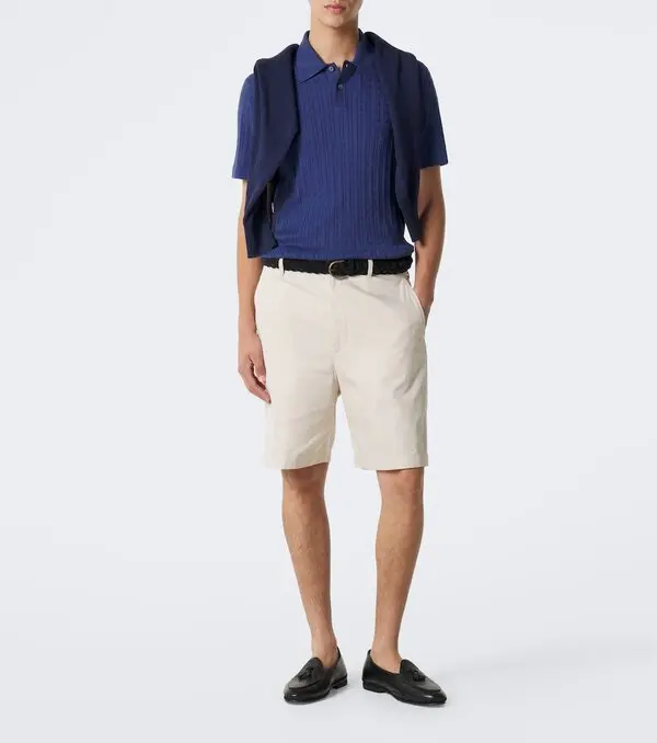 Dunhill Cotton Twill Bermuda Shorts