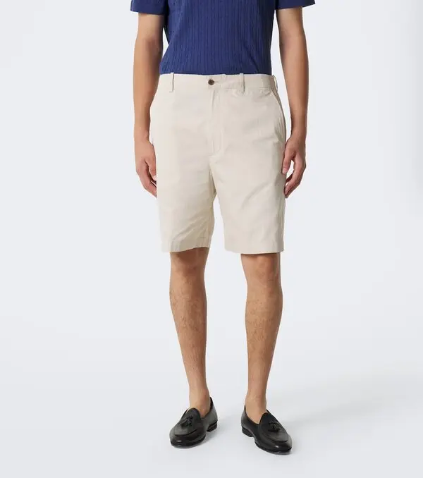 Dunhill Cotton Twill Bermuda Shorts