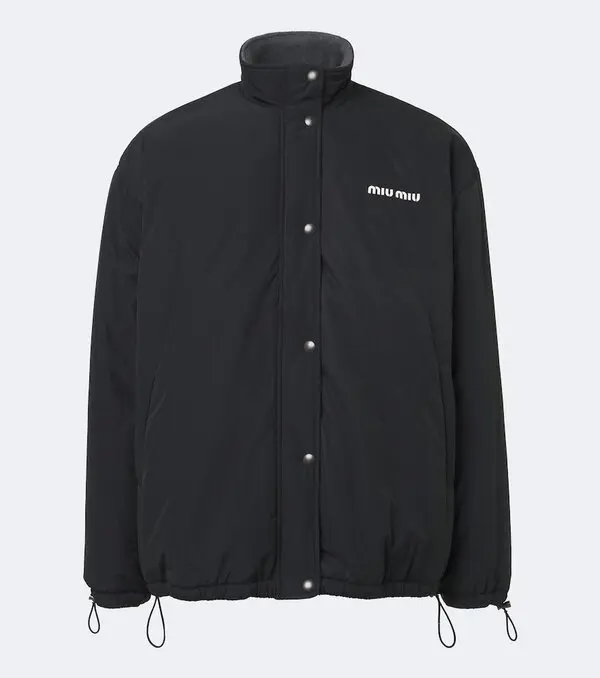 Miu Miu Logo Technical Jacket