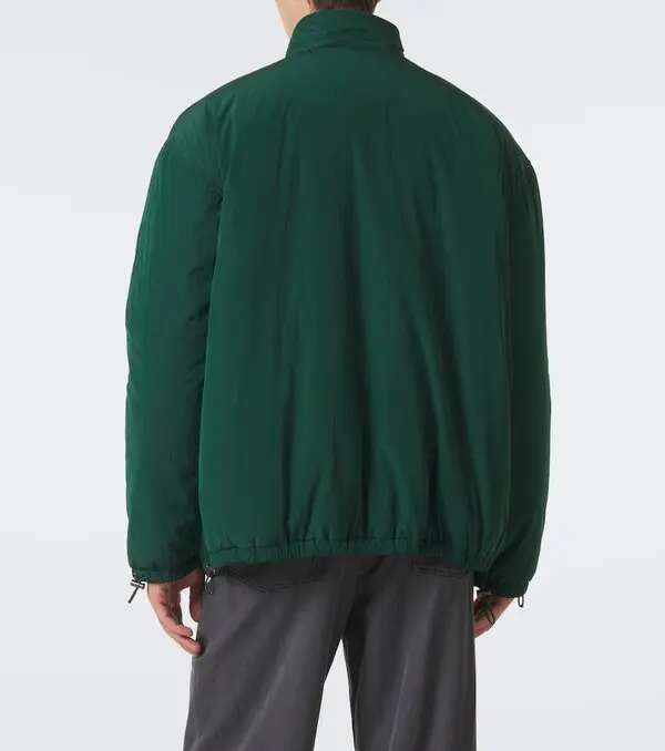 Miu Miu Technical Jacket With Logo