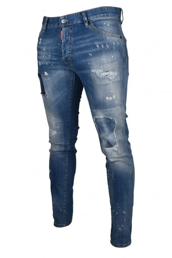 Dsquared2 Cool Guy Cotton Denim Jeans