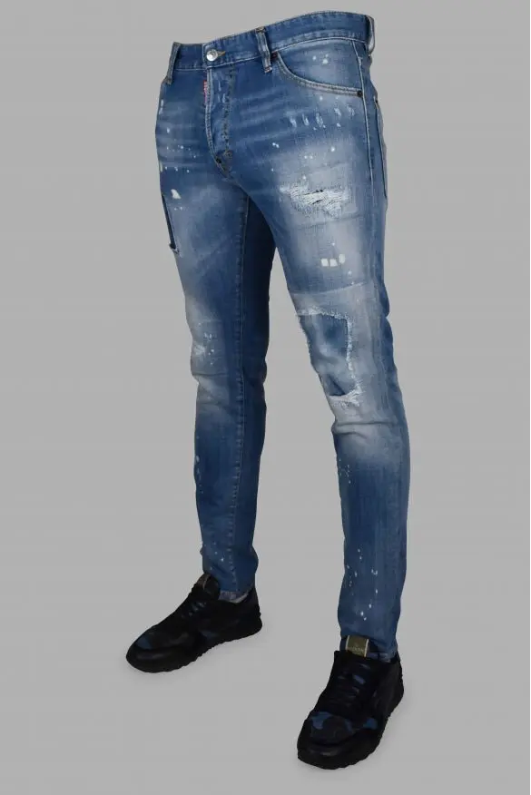 Dsquared2 Cool Guy Cotton Denim Jeans