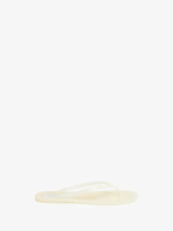 Christopher Esber Jo Flip Flop - Alabaster