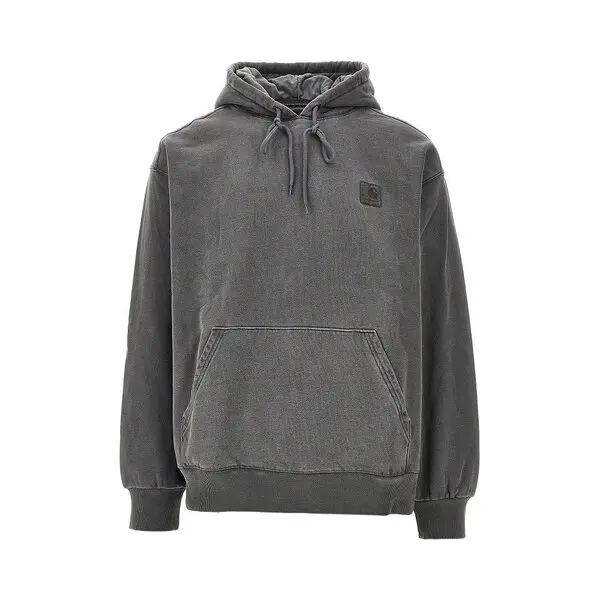 Carhartt Work In Progress Vita' Bleached-out Hoodie - Grey