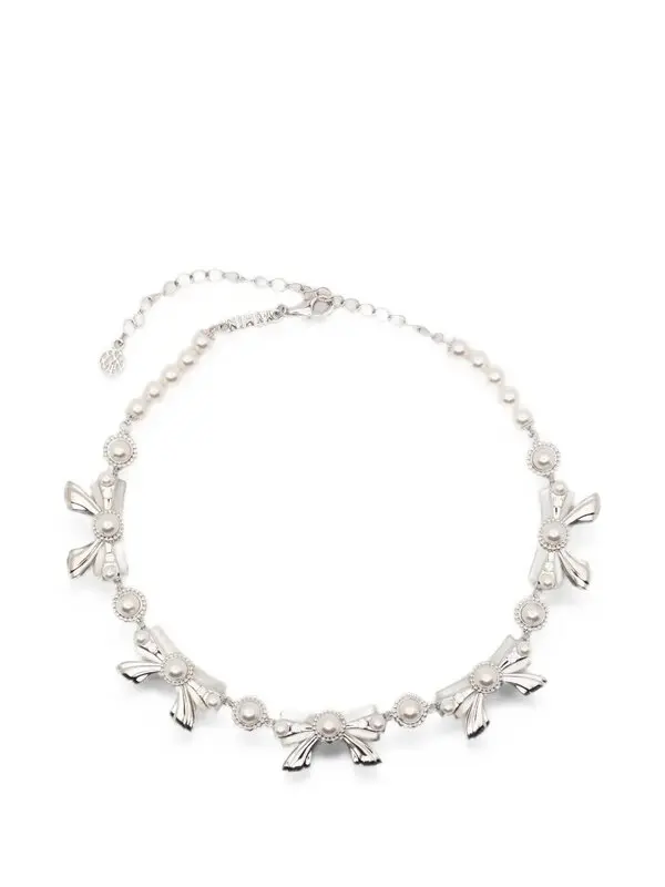 YVMIN Pearl Bowknot Nacre Necklace