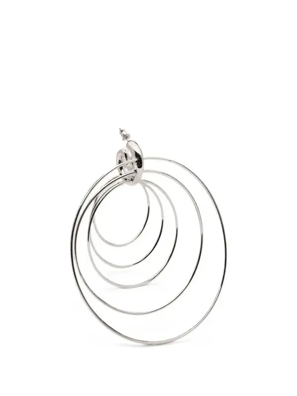 PANCONESI Pierced Serpent Hoops - Metallic
