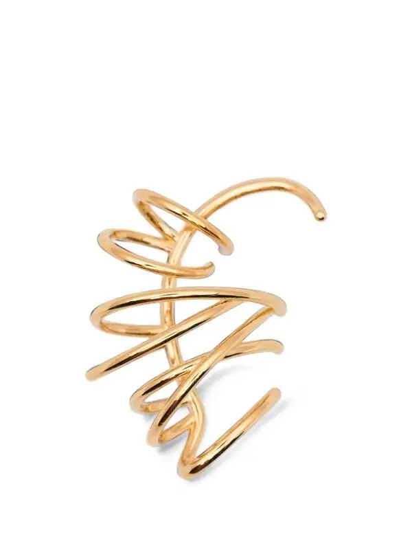 PANCONESI Earring Spiral Gold "orbit