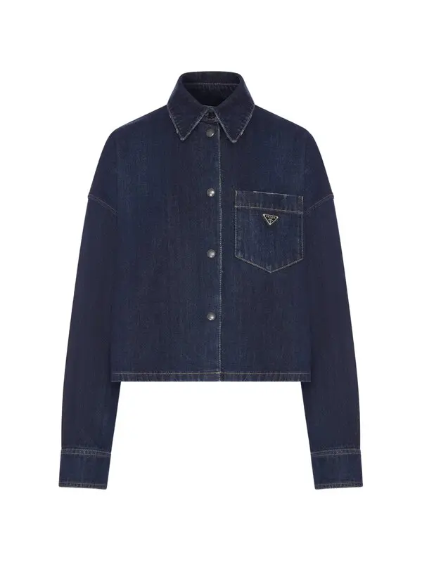 Prada Denim Shirt - Blue