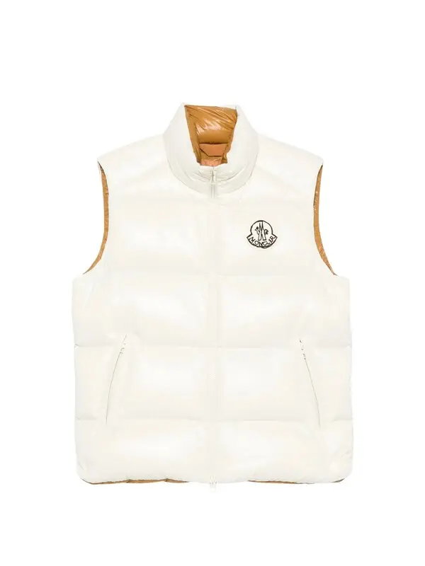 Moncler Belice Quilted Vest - White