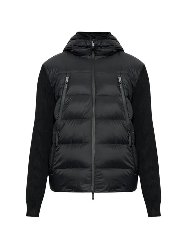 Moncler Padded Hooded Cardigan