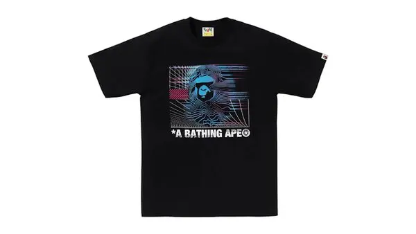 A BATHING APE Aero Ape Head T-shirt