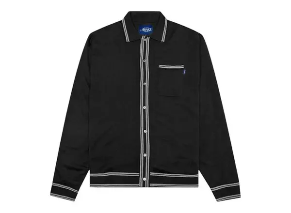 AWAKE Fine Gauge Knitted Cardigan - Black