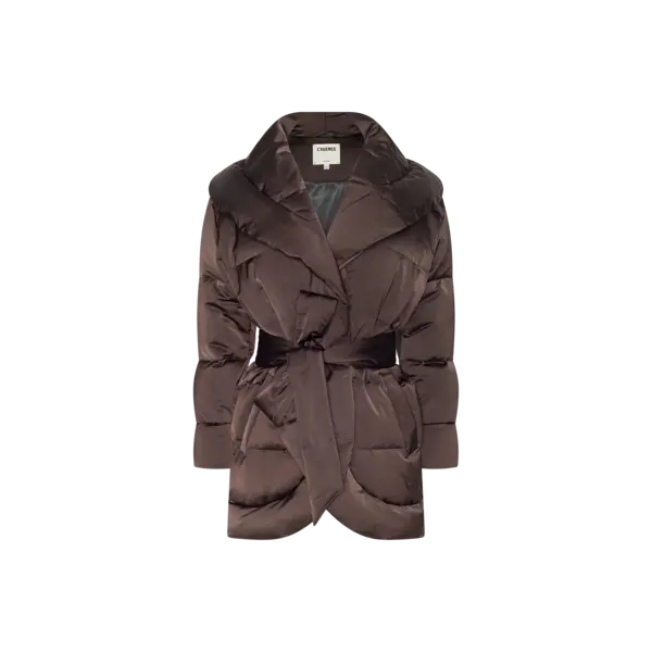 L'Agence Glacier Shawl Puffer Jacket