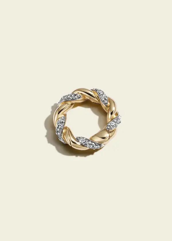 LUCY DELIUS Modern Finish Diamond Rope Connector