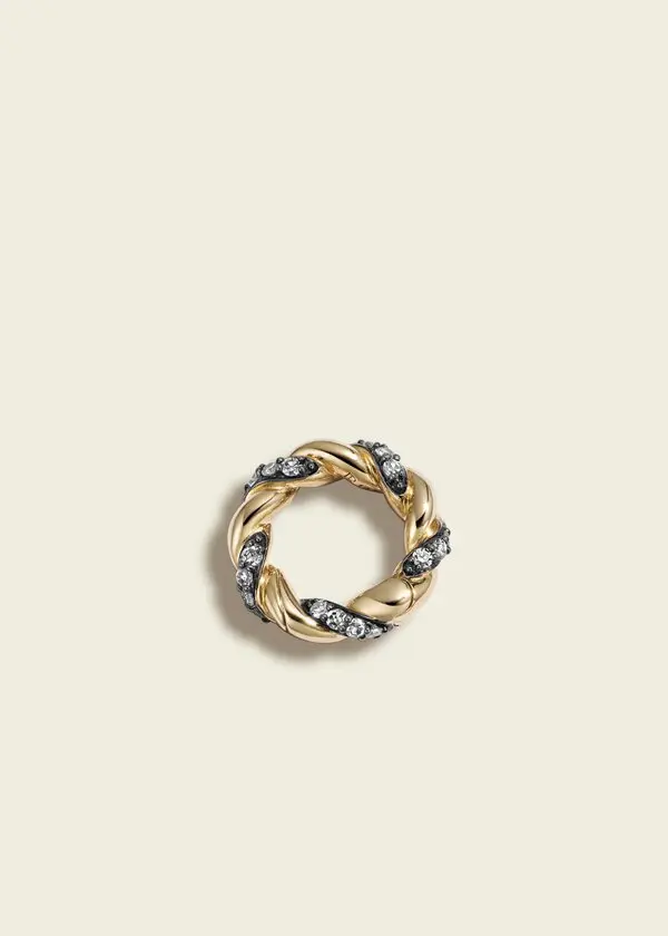 LUCY DELIUS Antique Finish Diamond Rope Connector - Yellow