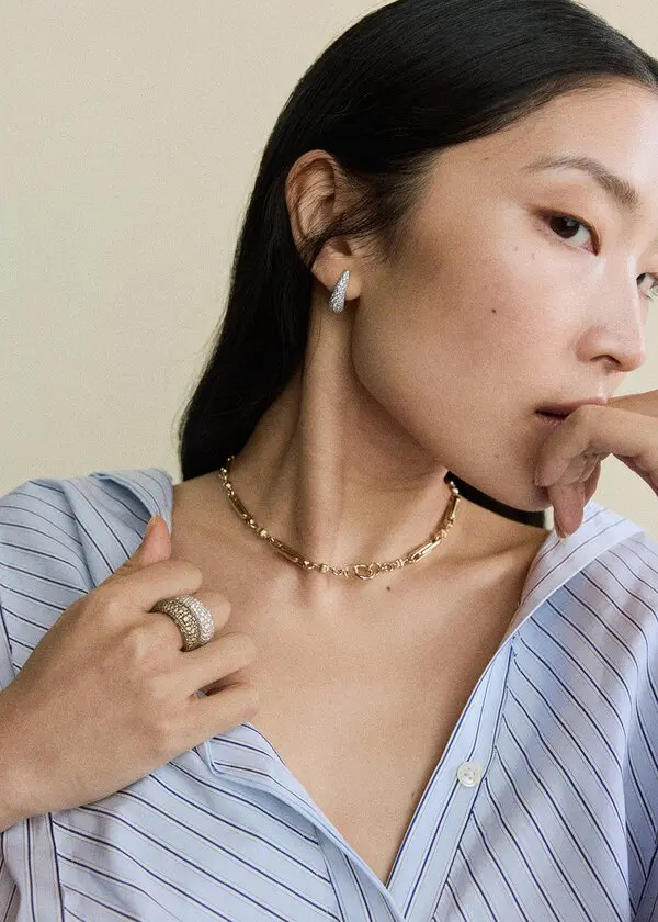 LUCY DELIUS Stirrup Necklace
